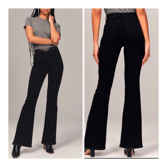 Abercrombie & Fitch | Jeans | Abercrombie Fitch Black Ultra High Rise ...